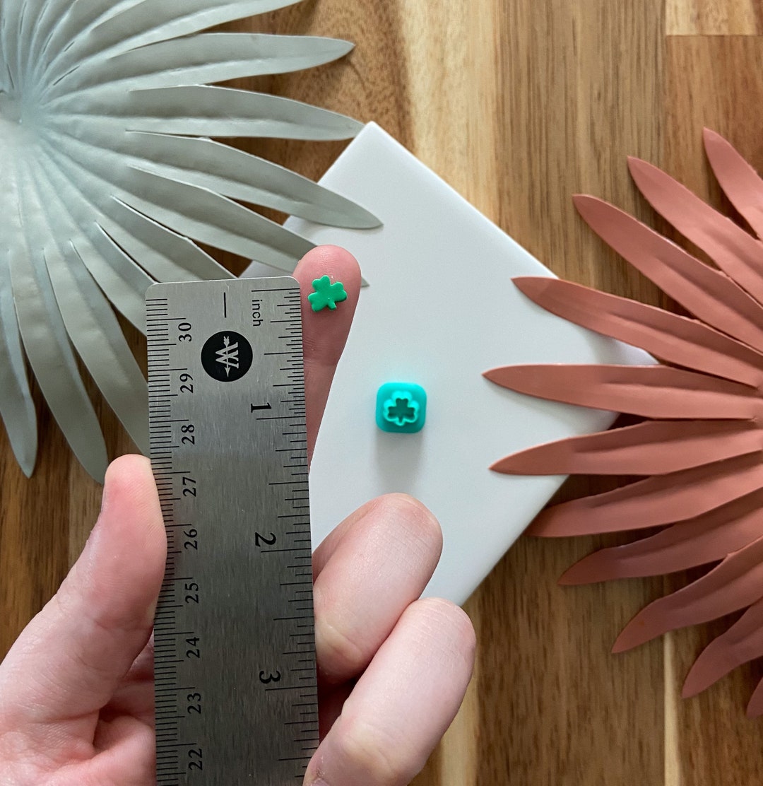 Shamrock Micro Clay Cutter | Mini 3 Leaf Clover | Polymer Clay Tool ...