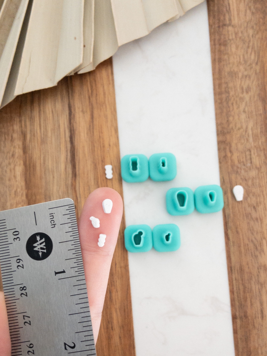 Micro Cactus Clay Cutter Set, Miniature Cacti Jewelry Making, Polymer ...