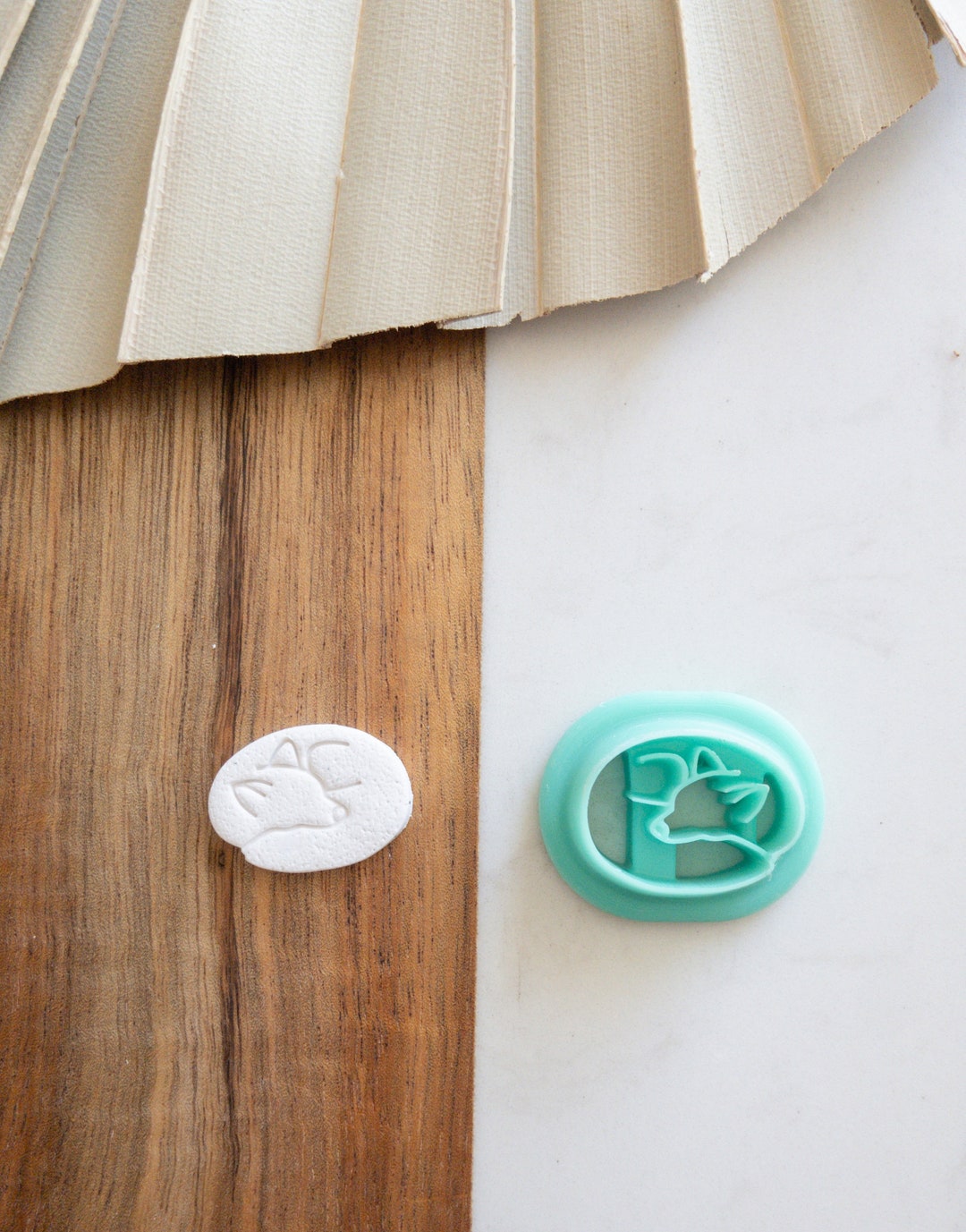 Fox Polymer Clay Cutter, Cottage Core Stud Tool, Woodland Creature ...