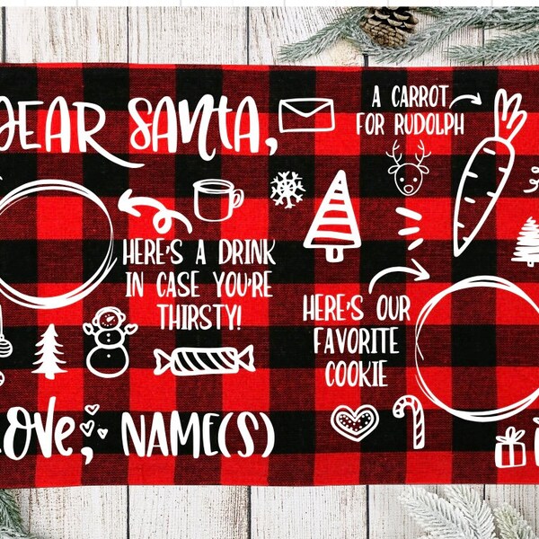 Cookies for Santa Plate - Etsy