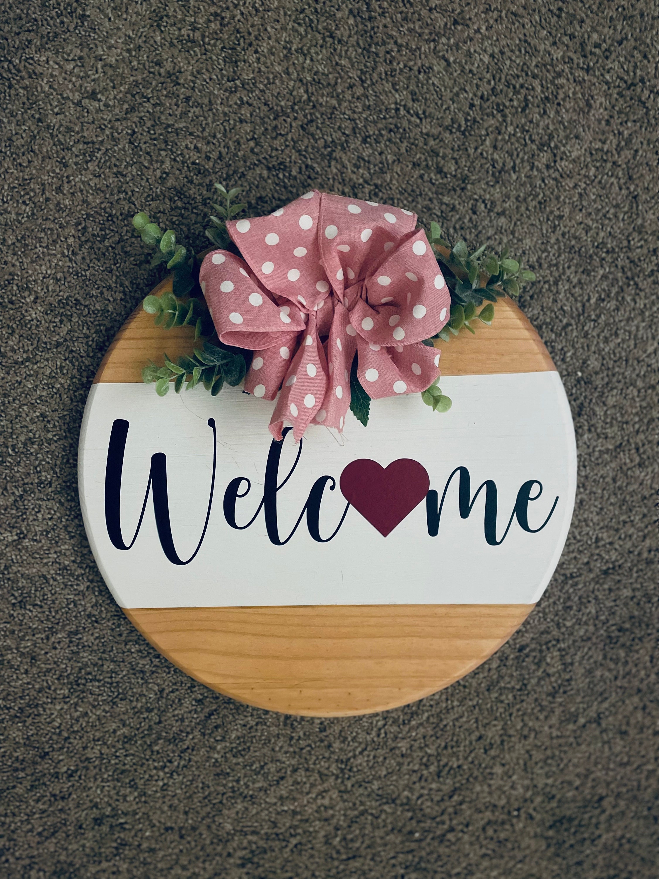 Welcome Sign Door Hangers - Etsy