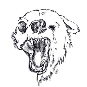 Simple Line Art Wall Decor, Bear Line Art, Fine Line Art Work ...