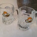 VINTAGE A & W BABY BURGER Root Beer Mugs Rare Glass Originals Great ...