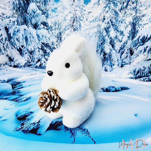 Christmas Squirrel - Etsy