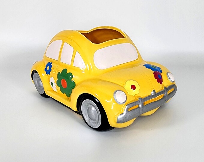 Ceramic VW Car Planter Ceramic Planter Groovy 70s 80s Car - Etsy