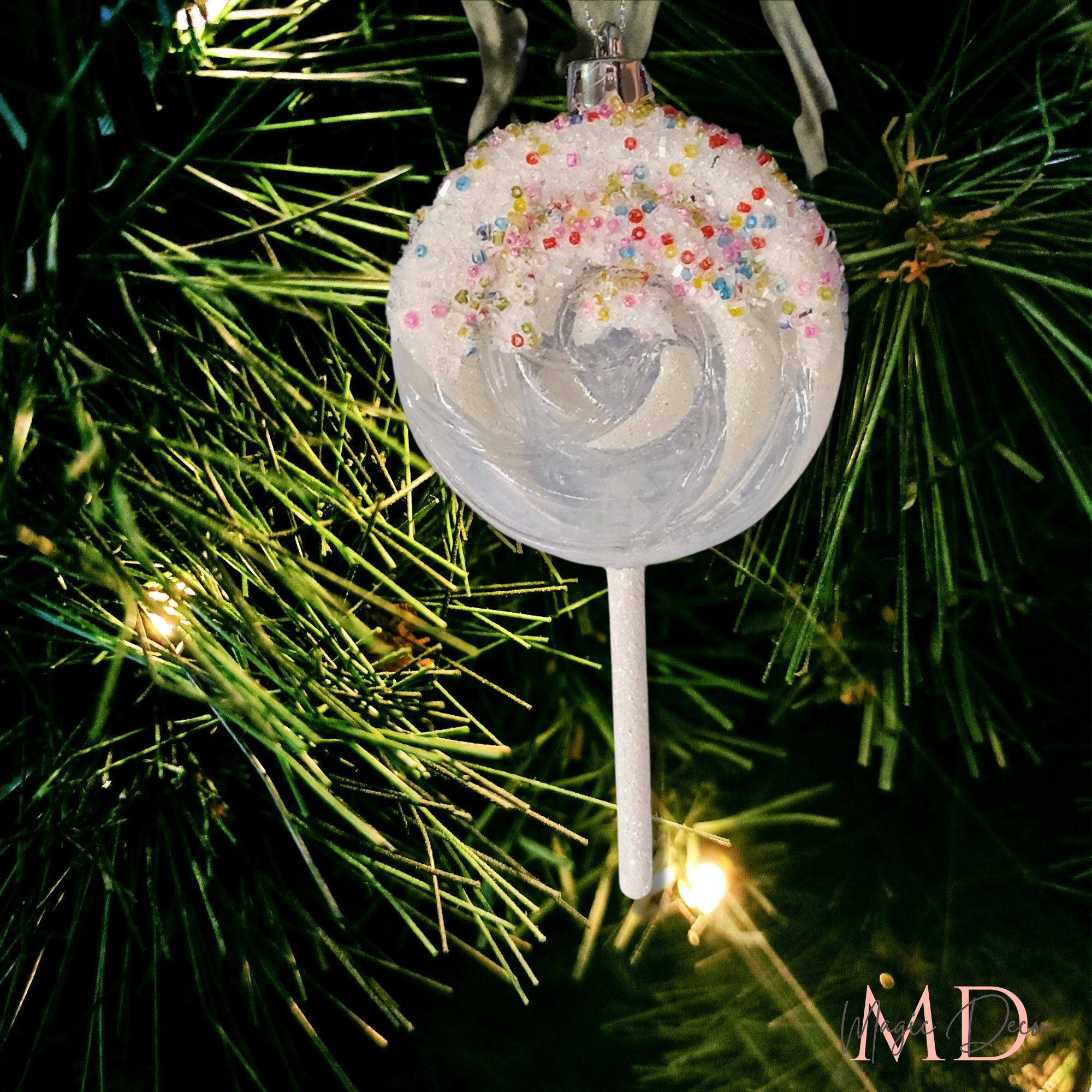 Candyland Christmas, Artificial Candy Swirl Lollipop, Christmas ...