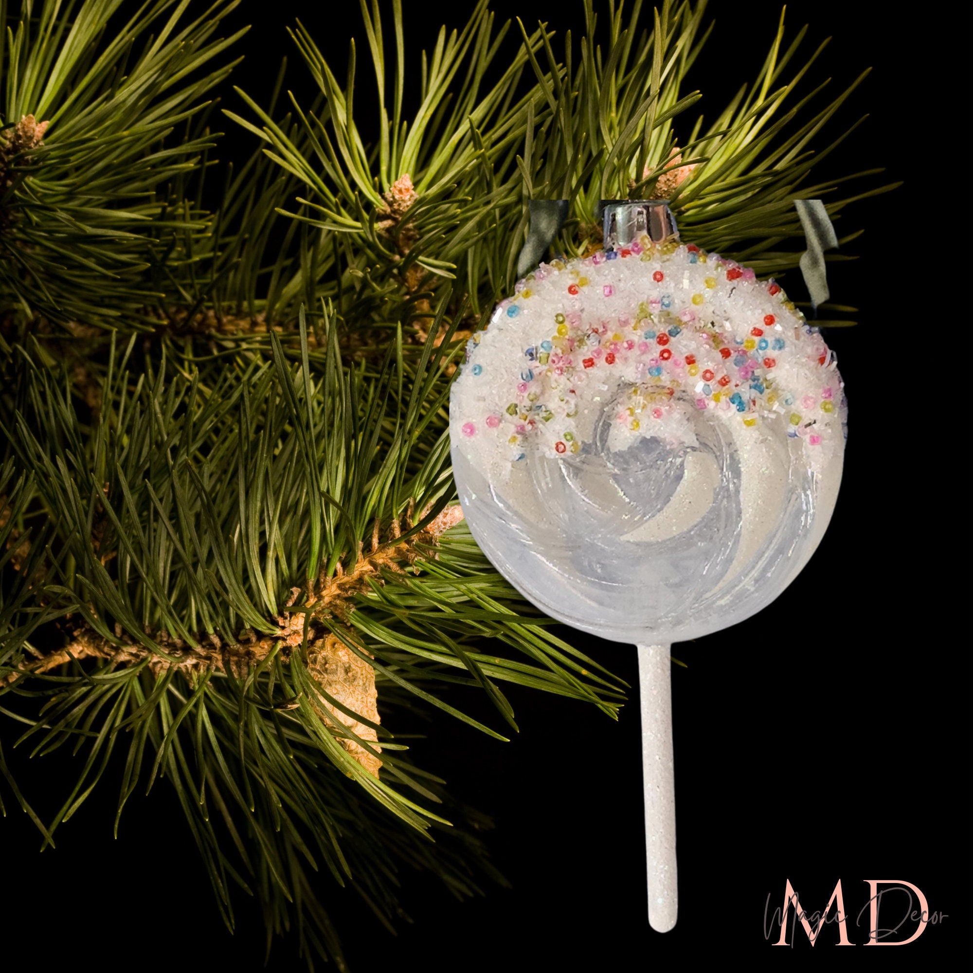 Candyland Christmas, Artificial Candy Swirl Lollipop, Christmas ...