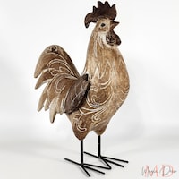 Wood Rooster - Etsy