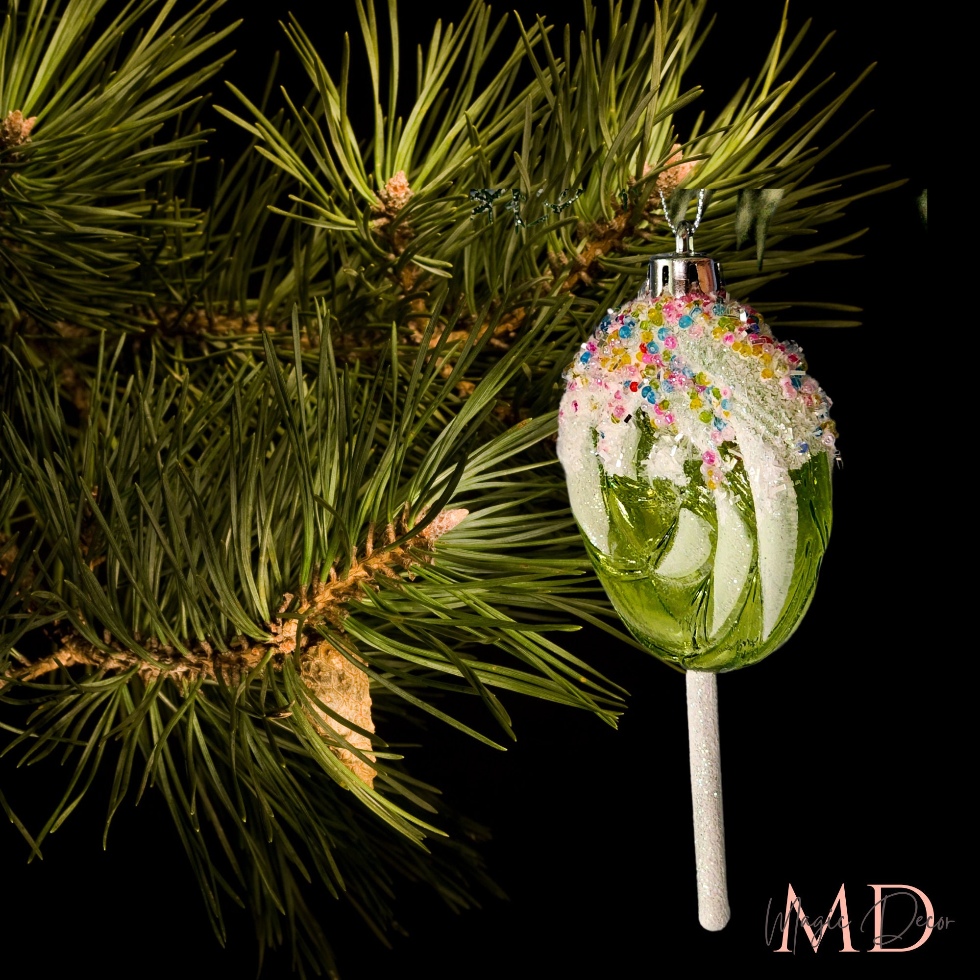Candyland Christmas, Artificial Candy Swirl Lollipop, Christmas ...