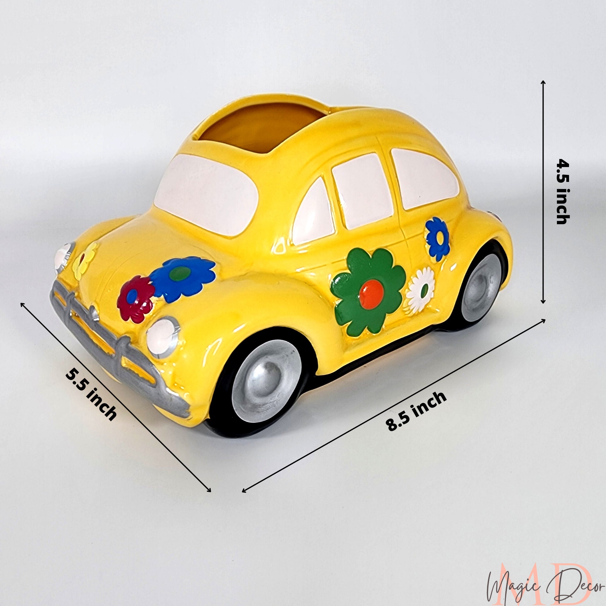 Ceramic VW Car Planter Ceramic Planter Groovy 70s 80s Car - Etsy