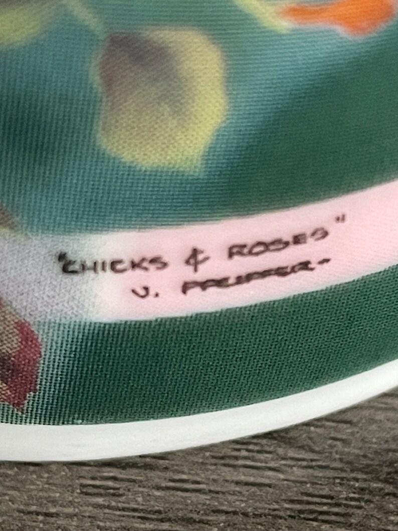 Valerie Pfeiffer Chicks & Roses Vintage Porcelain Cup Ceramic - Etsy Canada