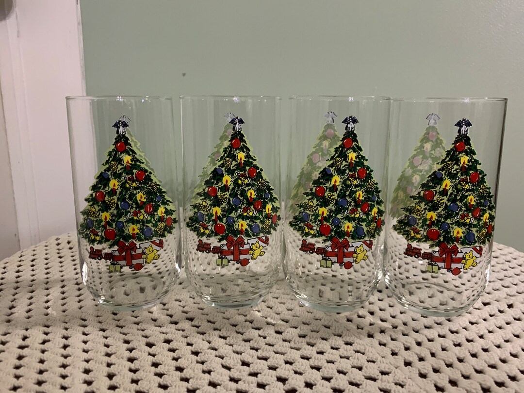 Nikko Christmas Time Tumblers set of 4 - Etsy