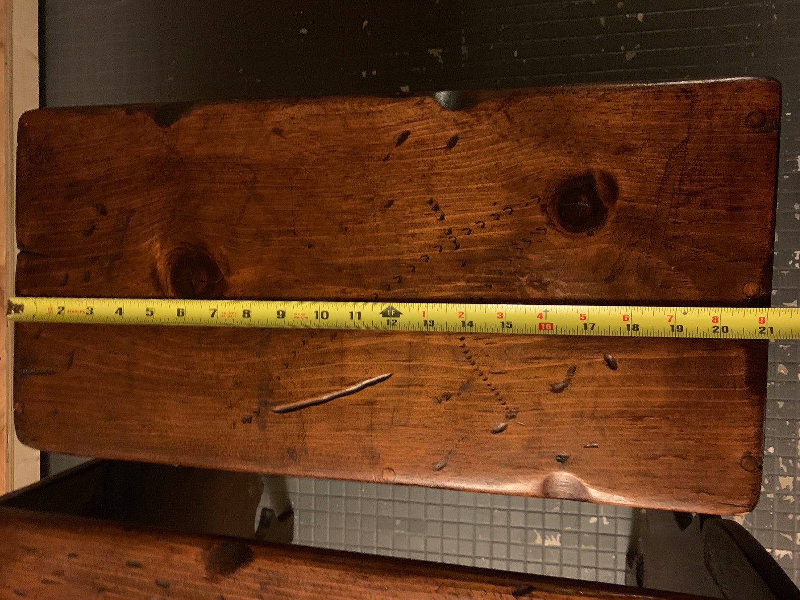 Antique Primitive Rustic Farmhouse Nesting Tables Rare Find - Etsy