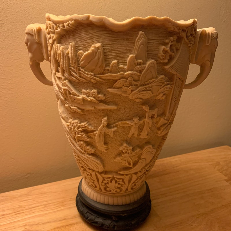 Antique Carved Ivory - Etsy