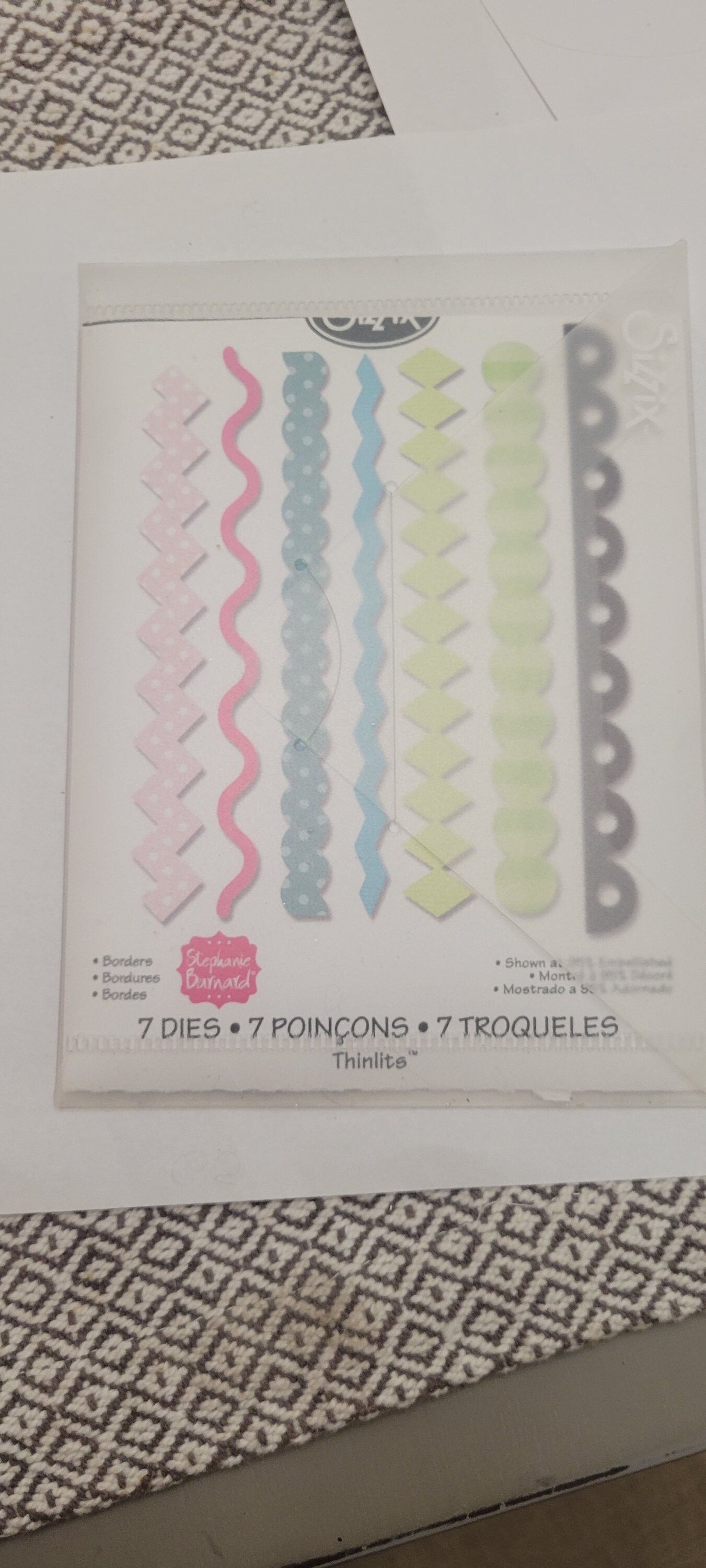 Sizzix Thinlits 7 PC Dies. Borders - Etsy