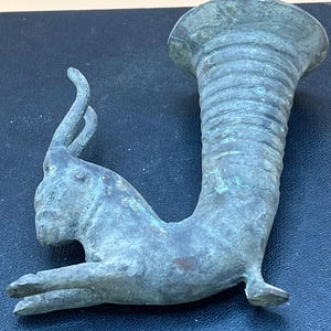 Ancient Old Roman Greek Drinking Bronze Rhyton - Etsy