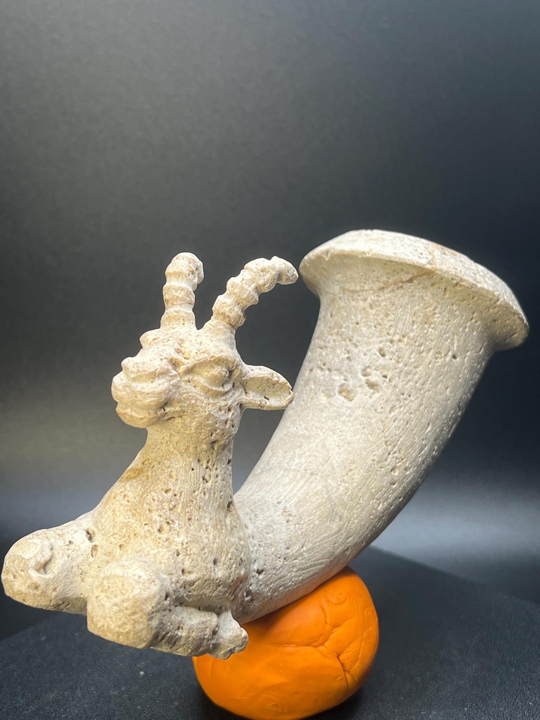 Rare Ancient Greek Pottery Old Rhyton - Etsy