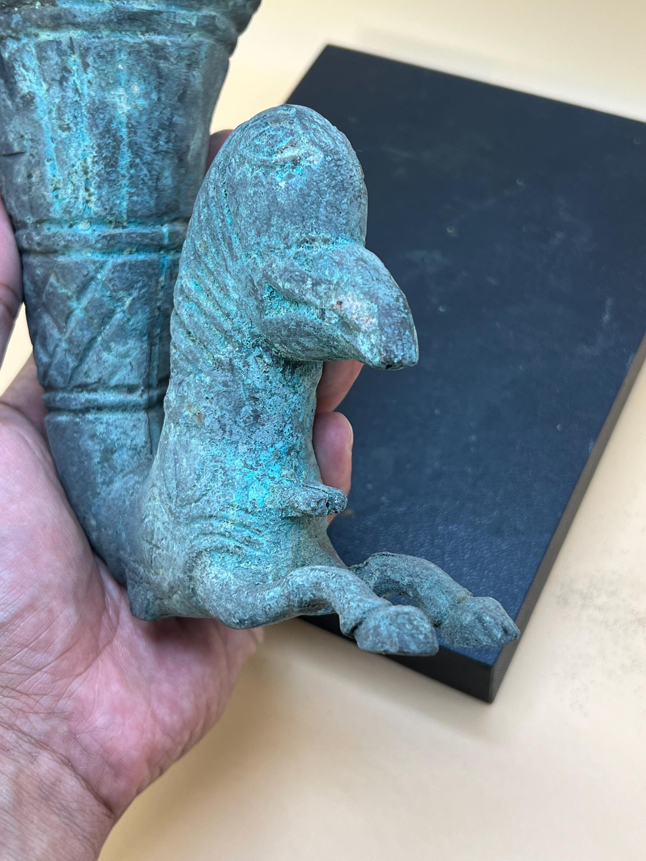 Rare Ancient Roman Greek Drinking Bronze Rhyton - Etsy