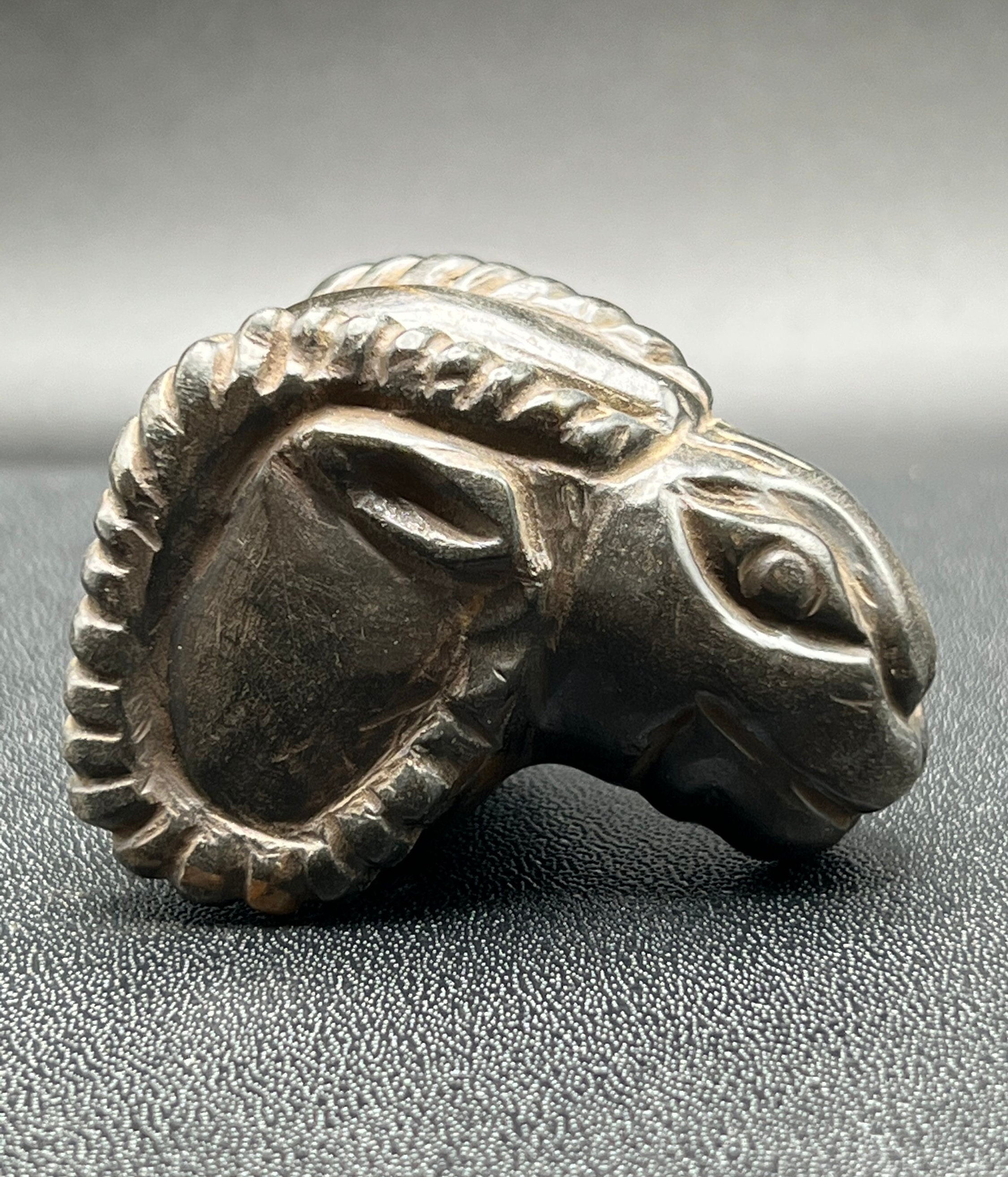 Ancient Medieval Rare Carved Roman Black Stone Animal Statue - Etsy