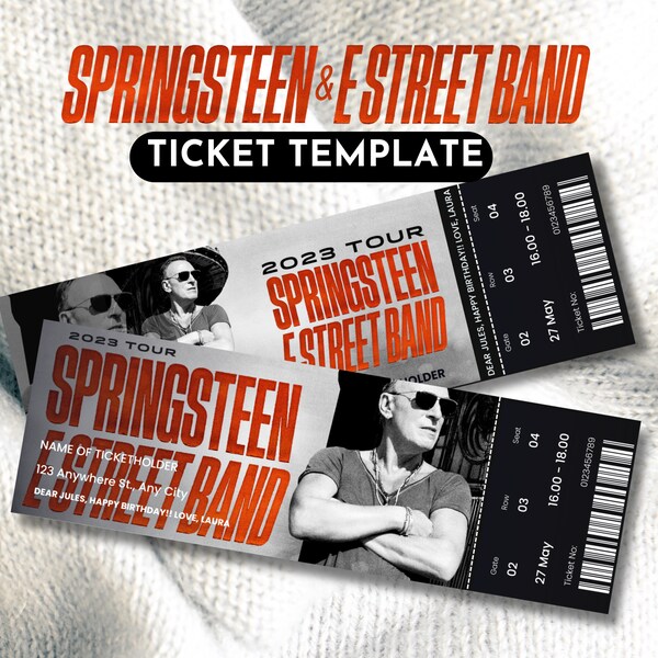 Bruce Springsteen - Etsy