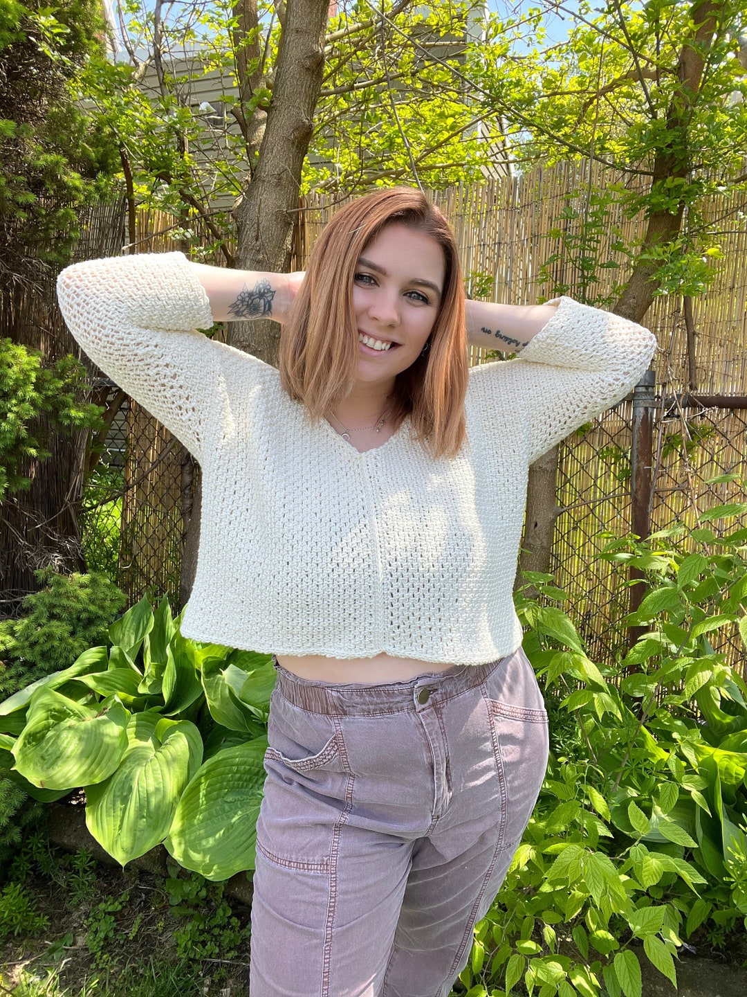 Acai Top - Crochet Pattern - Etsy