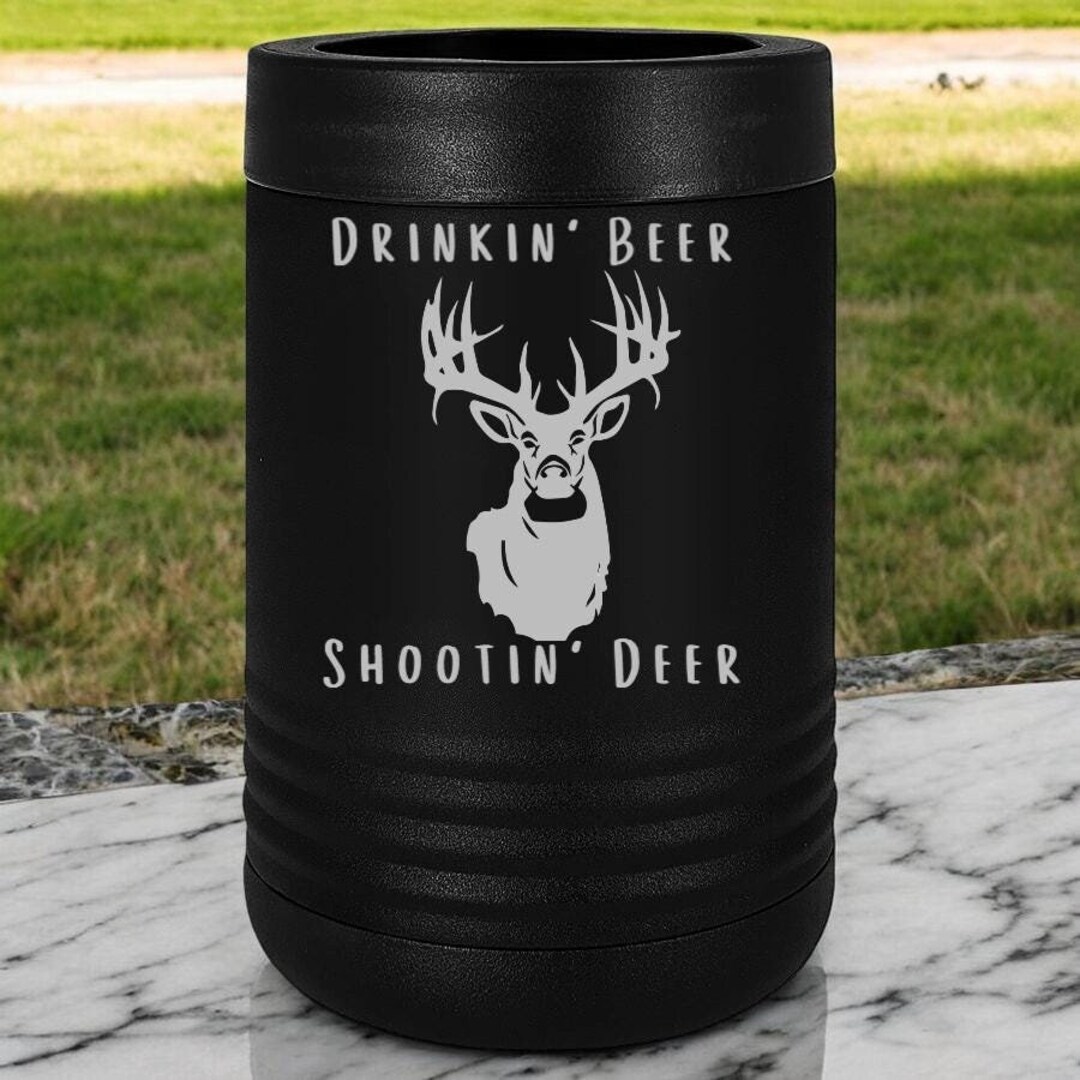 Deer Hunting Beer Can Holder, Gift for Deer Hunters, Hunting Gift for ...