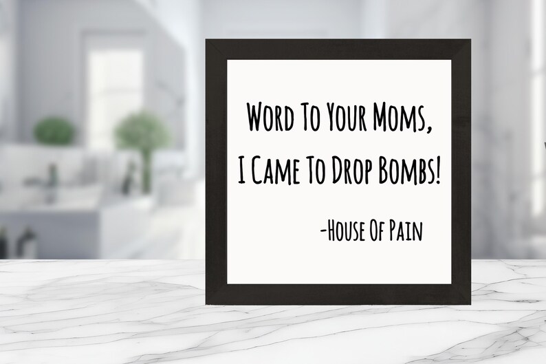 Funny Bathroom Humor Sign, Funny Restroom Decor, Cool Bathroom Art ...