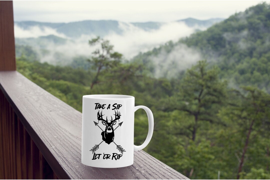 Deer Hunters Coffee Mug, Bow Hunting Coffee Cup, Gift for Deer Hunters ...