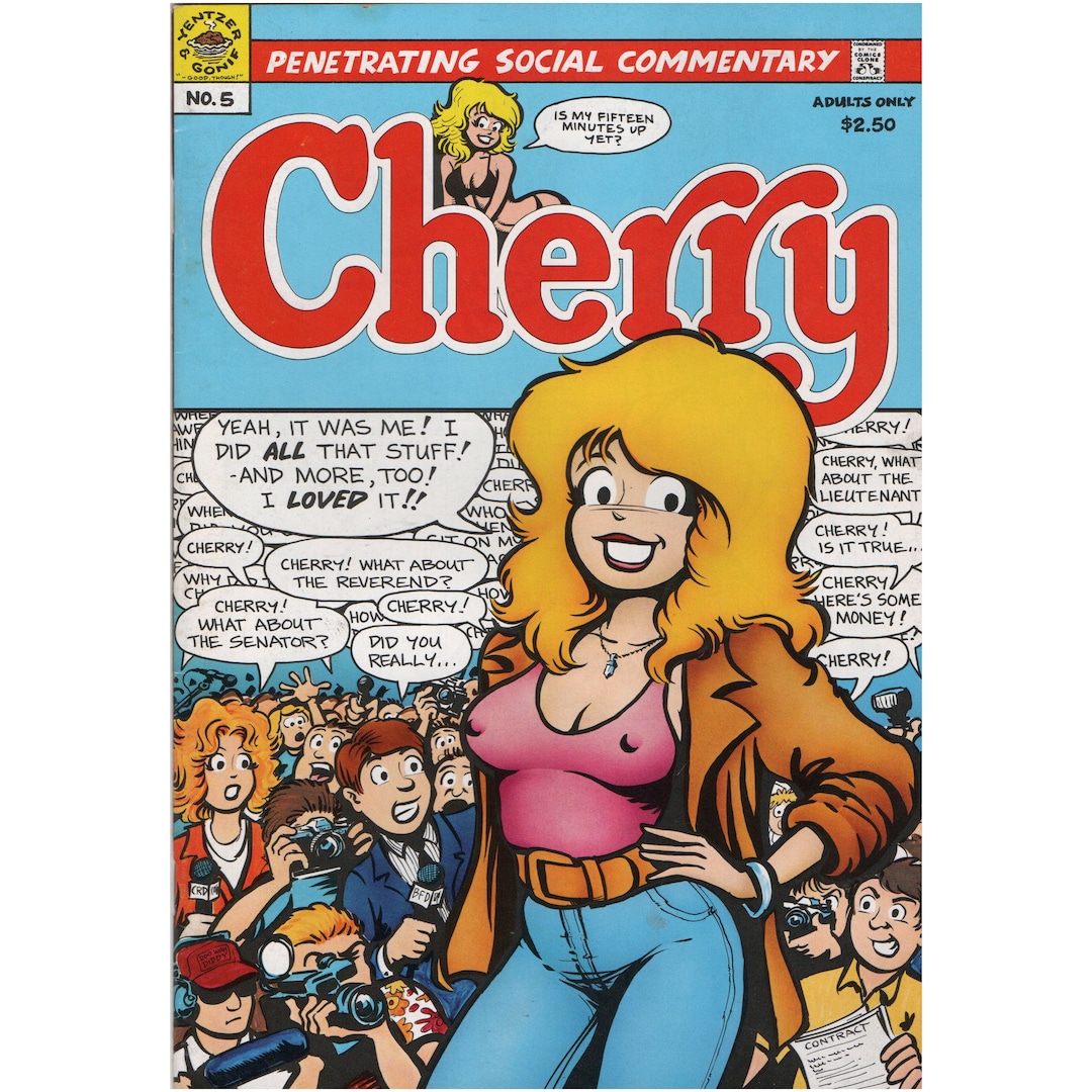 Cherry Comics by Larry Welz - Etsy