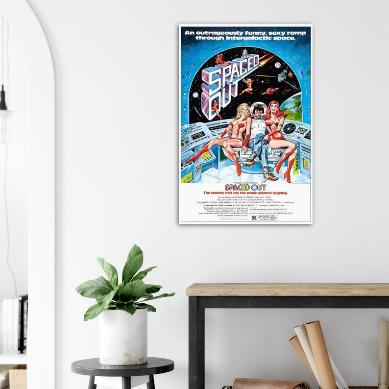 Spaced Out Movie Poster on Semi-glossy silk Paper - Etsy