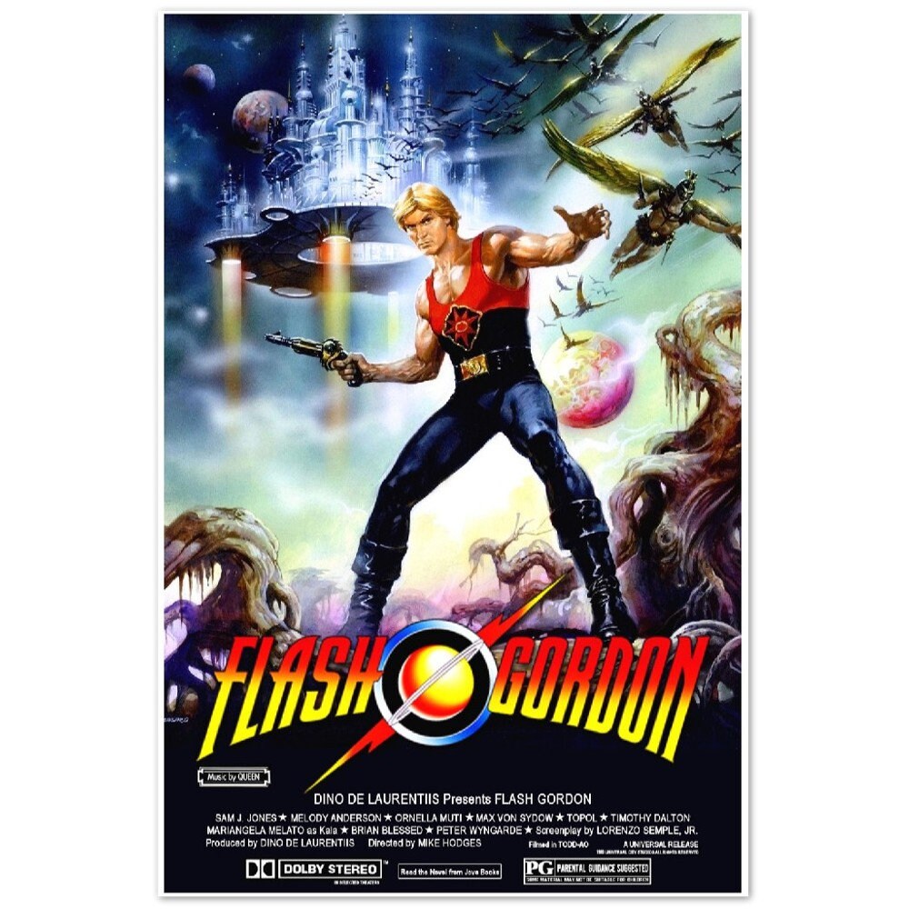1981 Flash Gordon Movie Poster - Etsy