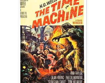 H.G. Wells' the Time Machine 1960 Movie Master 1/12 Scale Deluxe Model ...
