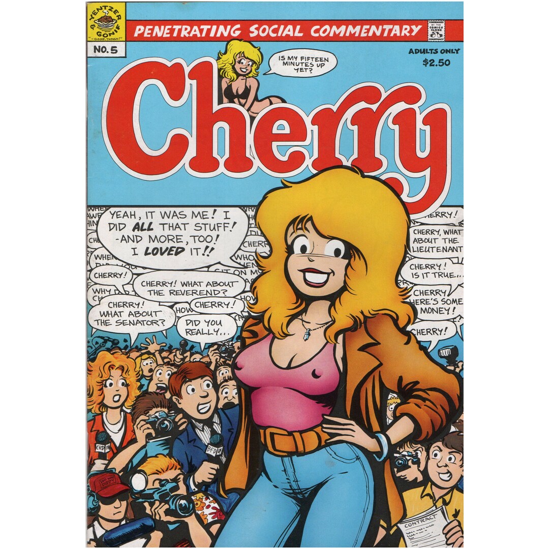 Cherry Comics by Larry Welz - Etsy