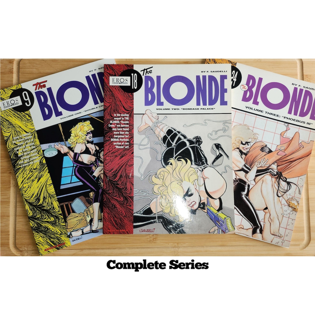The Blonde Graphic Novel, Volumes 1-3 Complete Franco Saudelli Eros ...