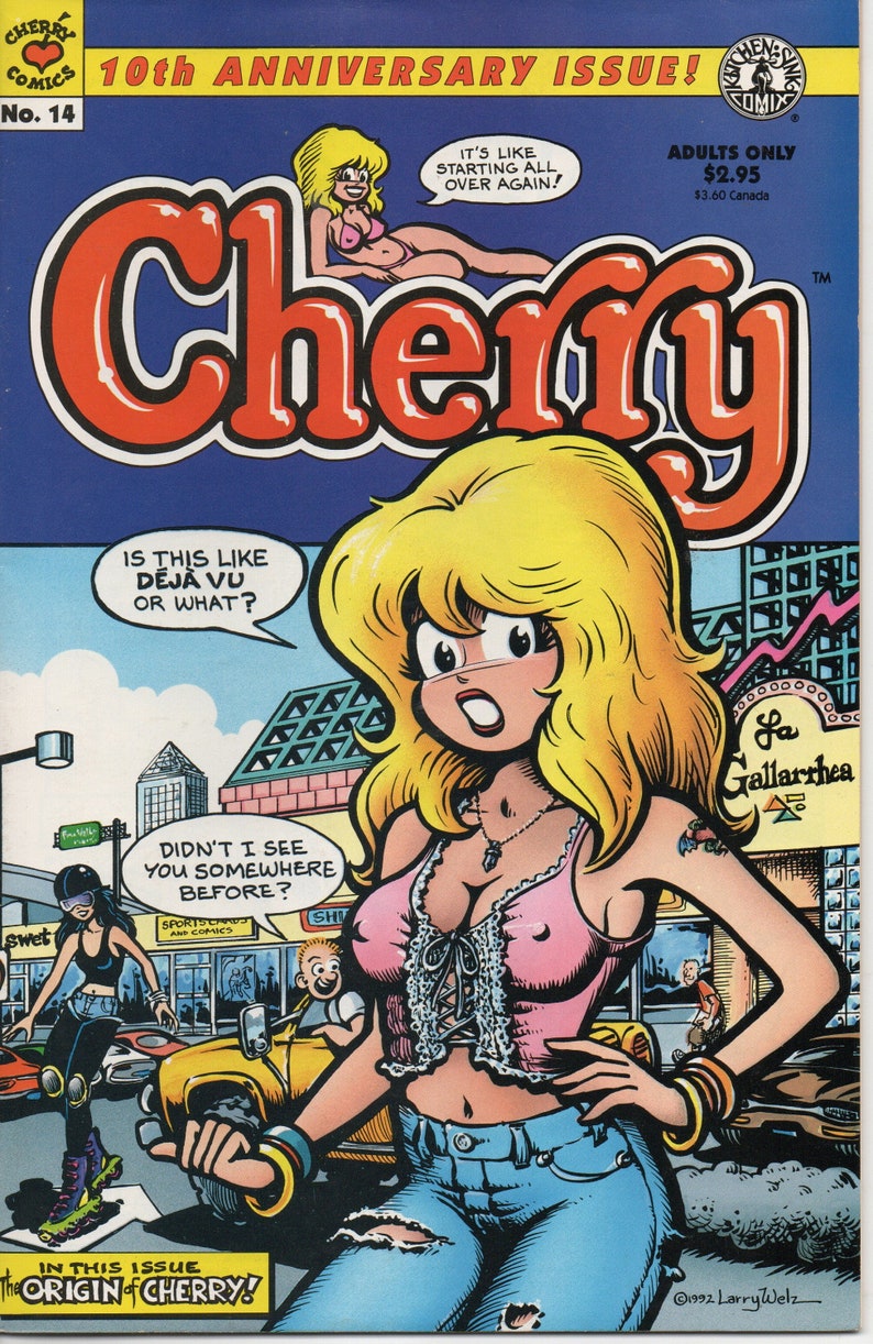 Cherry Comics by Larry Welz - Etsy
