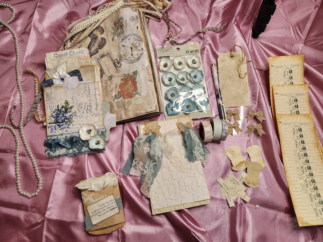 Junk Journal Starter Kit - Etsy