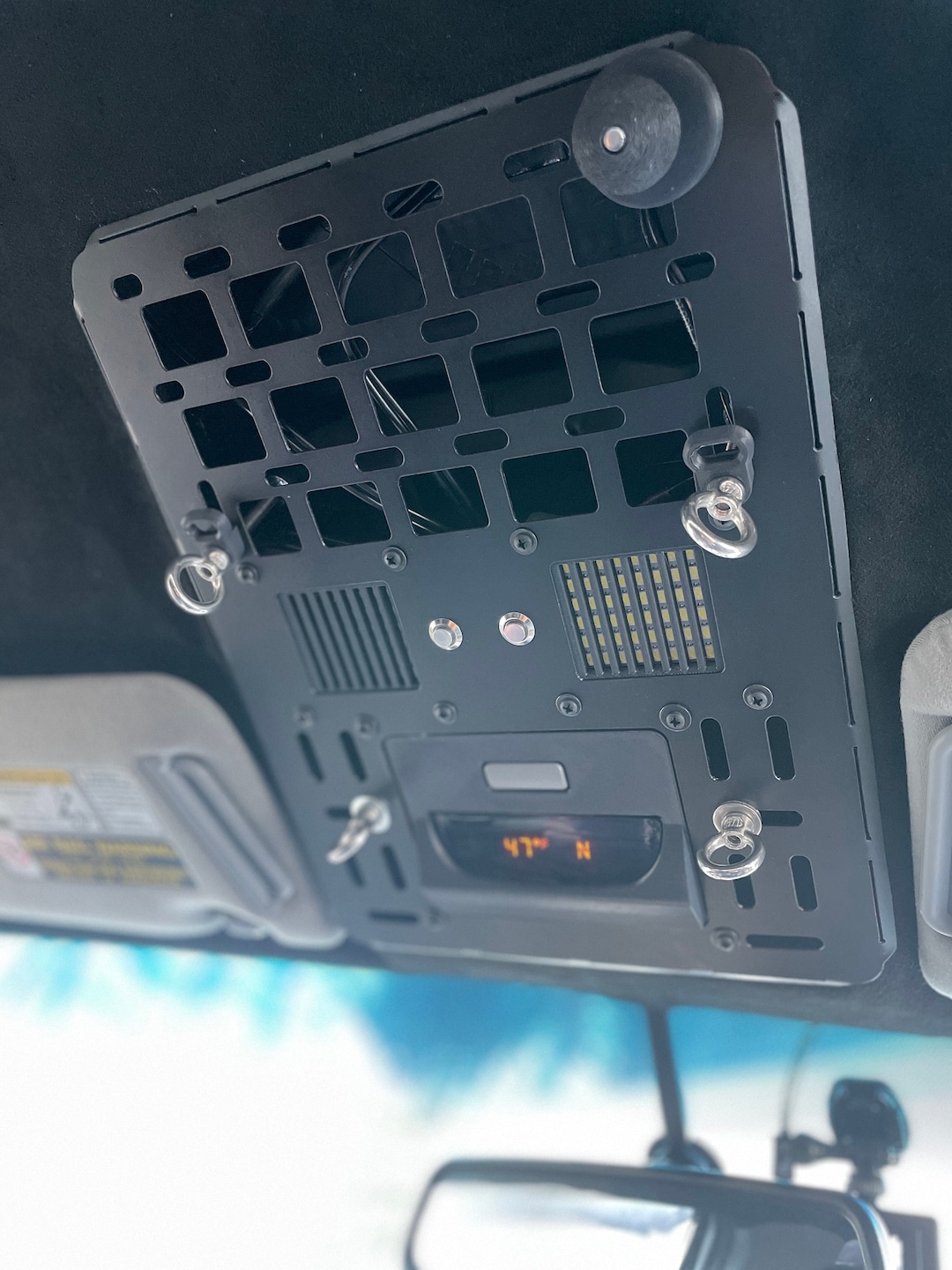 Toyota Tacoma 2nd Gen Overhead MOLLE Panel 2005-2015 - Tactical Truck ...