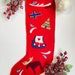 Norwegian Heritage Christmas Stocking, Norway Icons, Custom Handmade ...