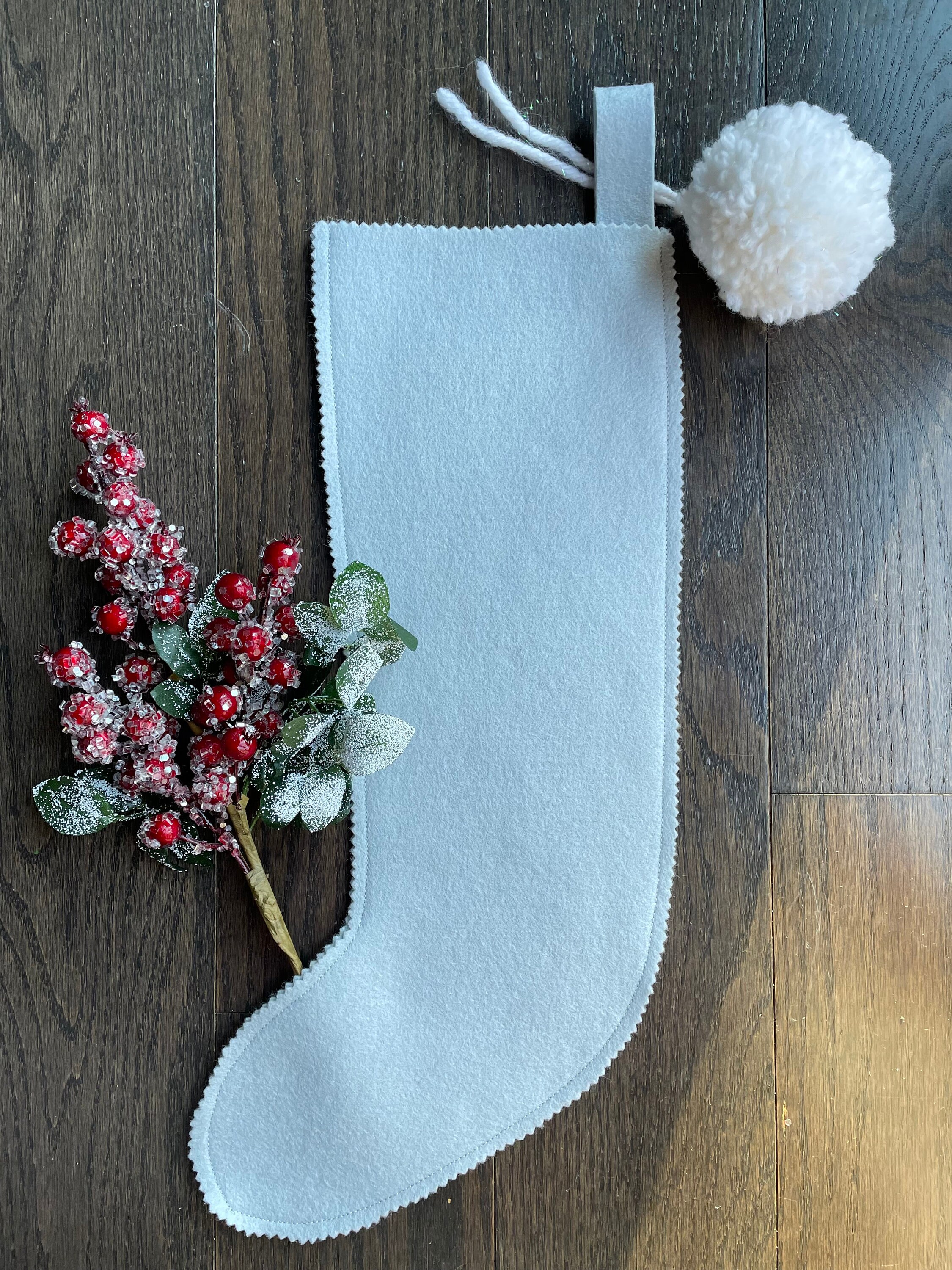 Children's Christmas Train Stocking, Custom Handmade 100% Wool Felt - Etsy
