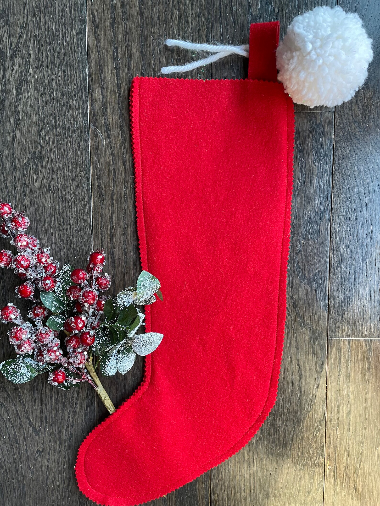 Children's Christmas Train Stocking, Custom Handmade 100% Wool Felt - Etsy