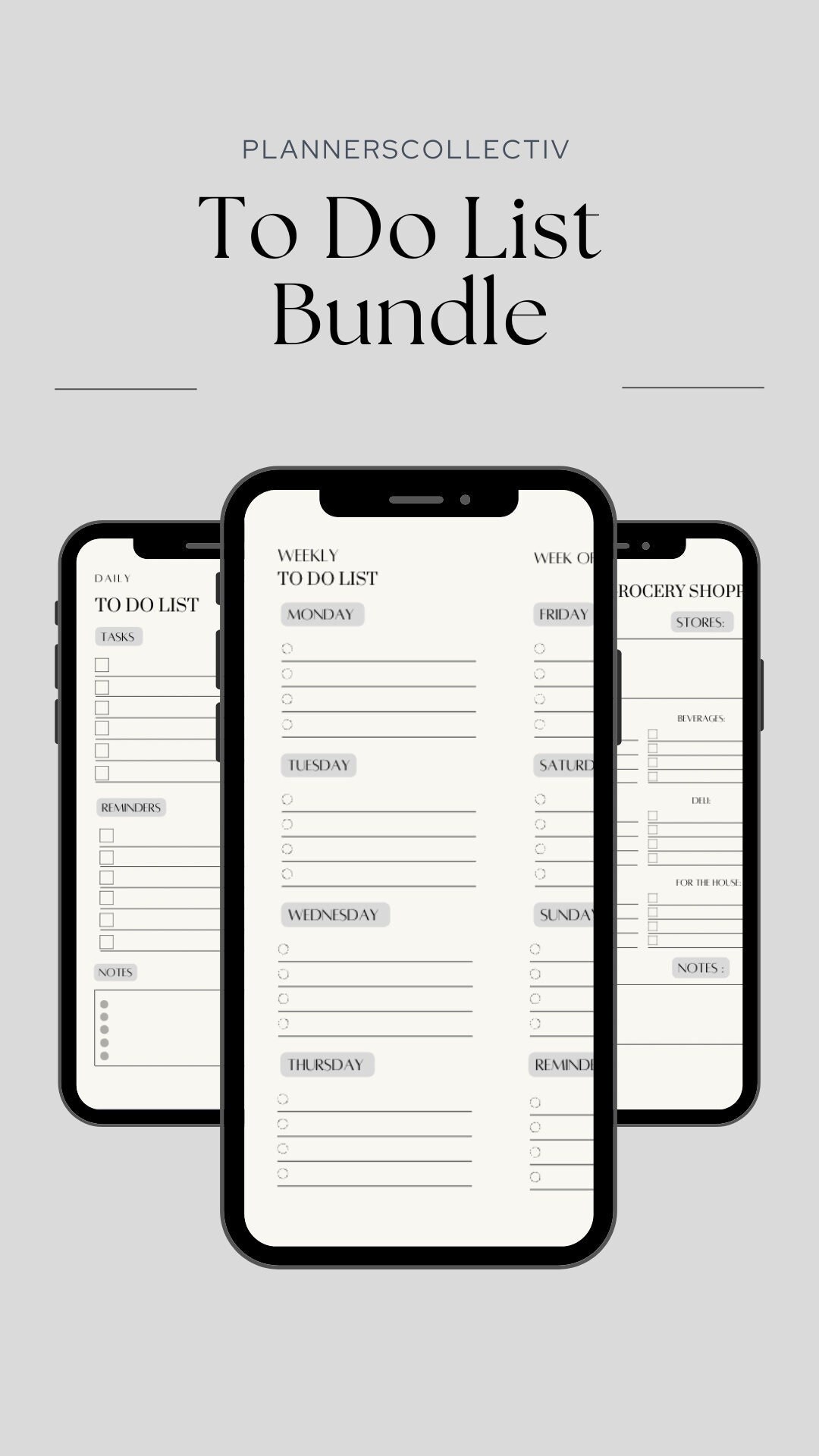 Digital to Do List, ADHD to Do List, Downloadable to Do List, To-do List, Printable To-do List ...