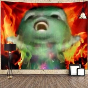 Barbie Meme Bibble Girlboss Gate Keep Tapestry Pre-order - Etsy