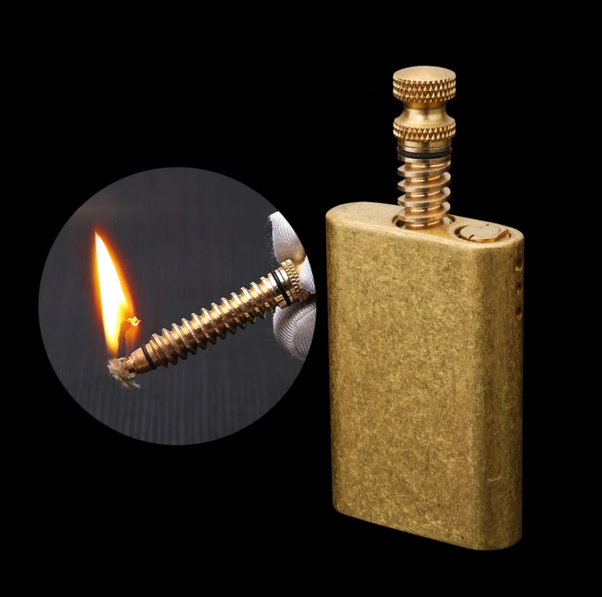 ZORRO Pure Copper Kerosene Lighter Personalized Lighter Vintage ...