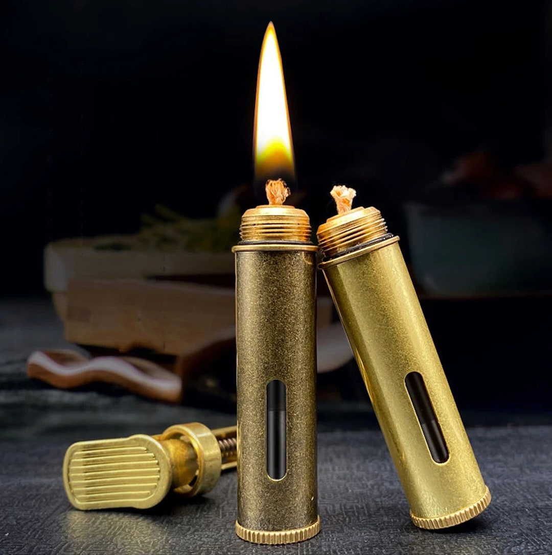 Retro Kerosene Lighter Old-fashioned Nostalgic Lighter Cigarette Cool ...