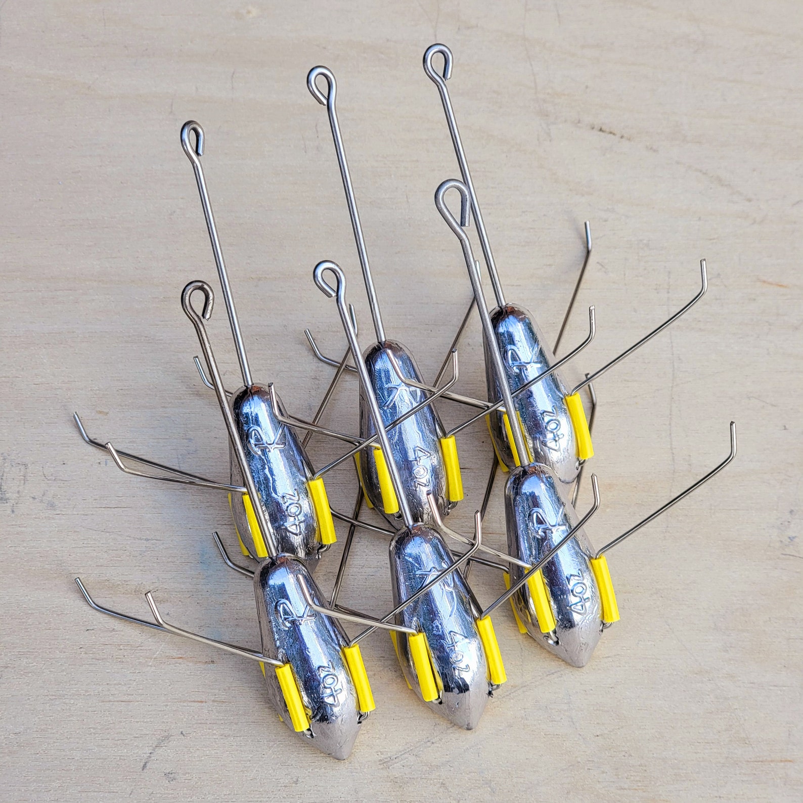 6 Pack of Sputnik Sinkers - Etsy