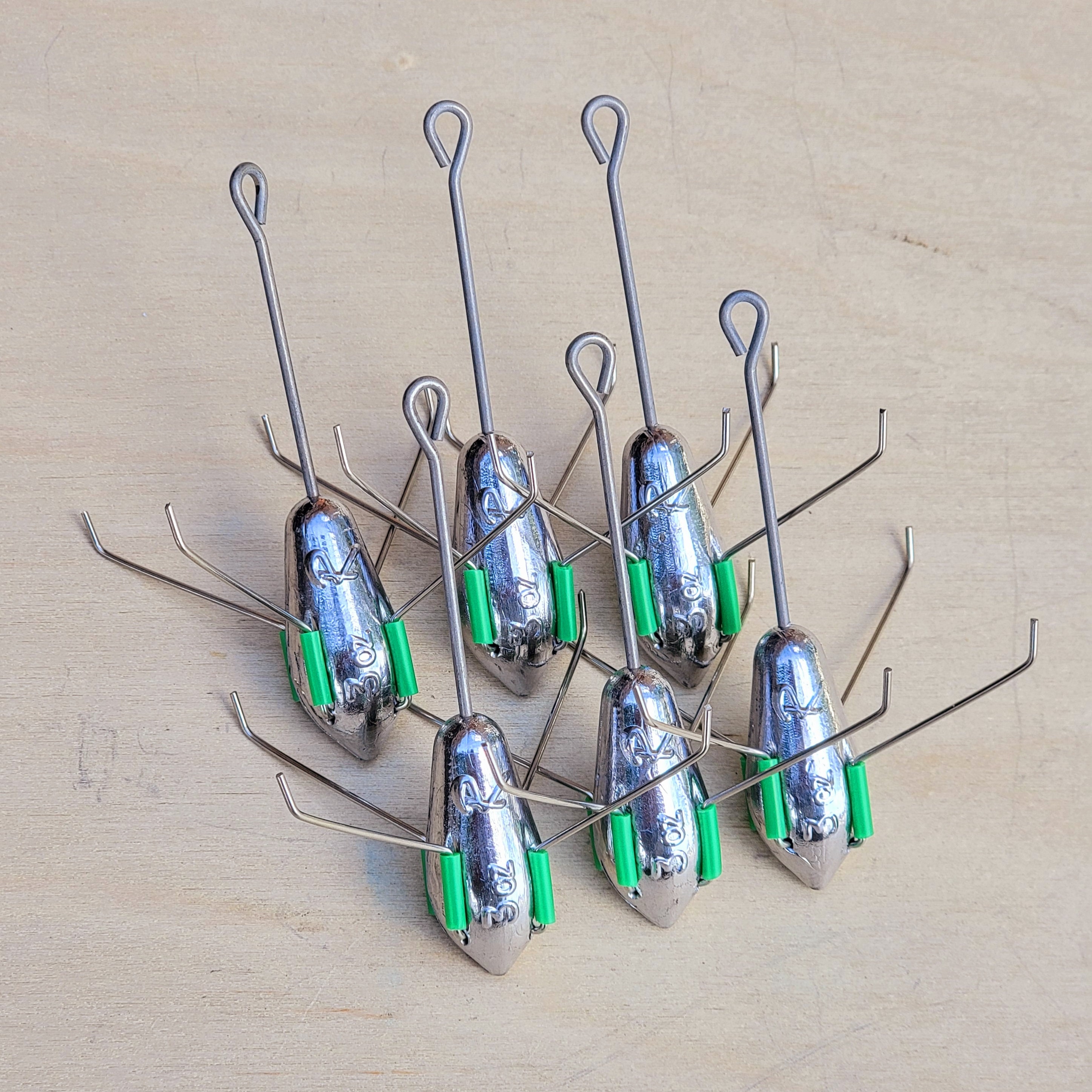 6 Pack of Sputnik Sinkers - Etsy