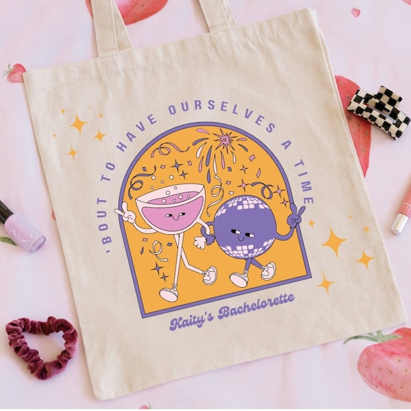 Funky Tote Bag - Etsy