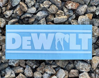 8x Dewalt Decal Stickers, High Quality Vinyl, Laminated for Protection ...