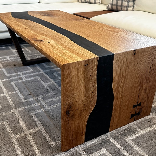 White Oak Coffee Table - Etsy