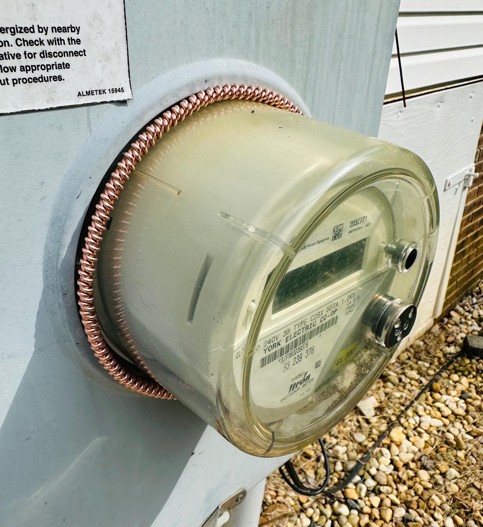 Smart Meter Ring EMF Harmonizing Double Twist 144mhz Royal Cubit Tensor ...